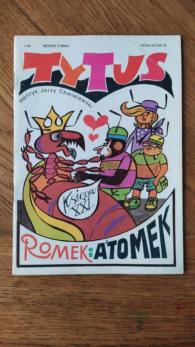 Tytus Romek i A'Tomek księga XXI, wydanie 1 Poznań Wilda • OLX.pl