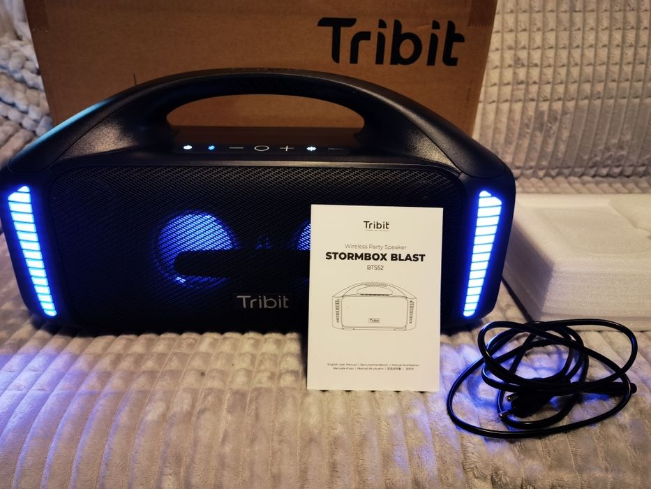 Głośnik bezprzewodowy Tribit Stormbox Blast boombox IPX7 wodoodporny ...