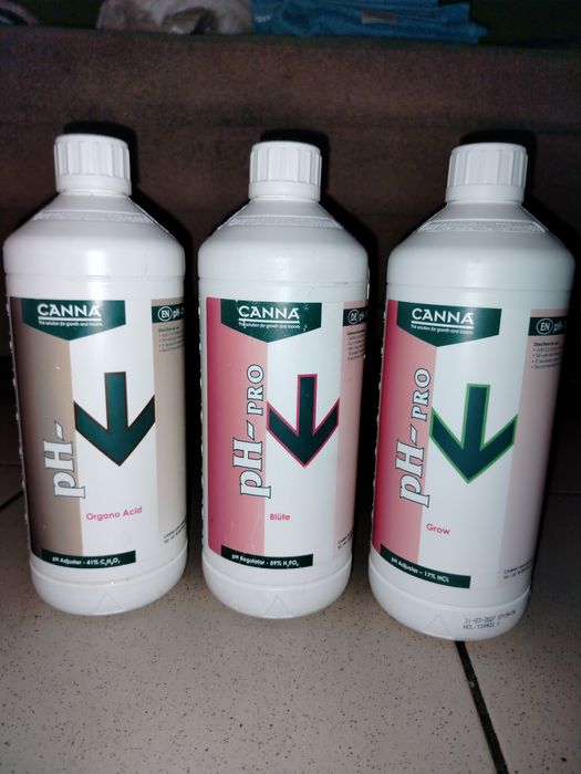 Nawozy Canna Grow PH-, Canna blütte PH-, oraz Canna organo acid ph- Nowa Wieś Wielka • OLX.pl