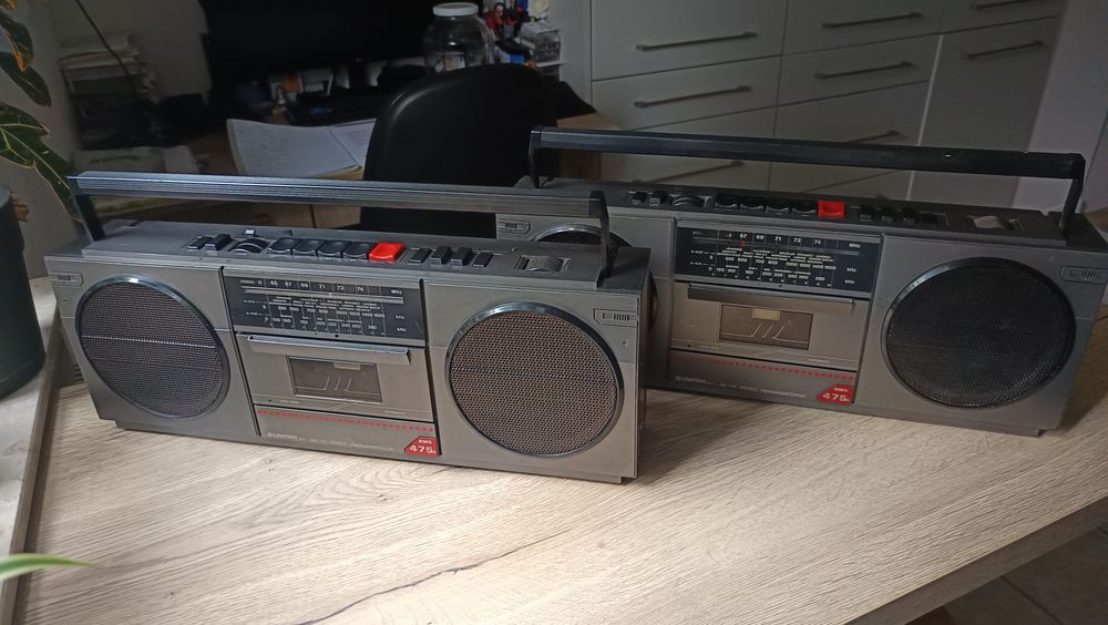 Radiomagnetofon 2 sztuki UNITRA ZRK Kasprzak RMS 475A Stereo Kaseciak ...