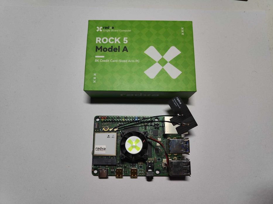 Mikrokomputer Radxa Rock 5A 8GB + WiFi6 + Radiator Słupsk • OLX.pl