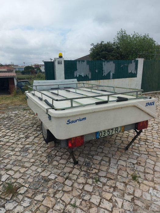 Atrelado de Tenda Saurium Space São Domingos de Rana • OLX Portugal