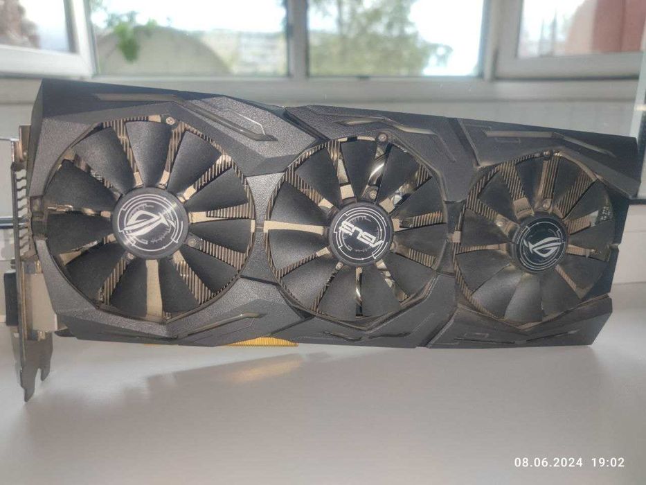 Відеокарта Asus RX 480 Gaming ROG-Strix 8gb: 1 499 грн. - Комплектуючі ...