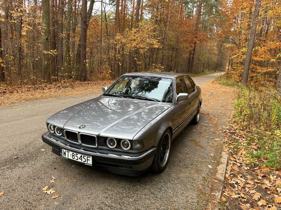 BMW Seria 7 BWM 7 E32 1994 Skóra Manual Warszawa Wawer • OLX.pl