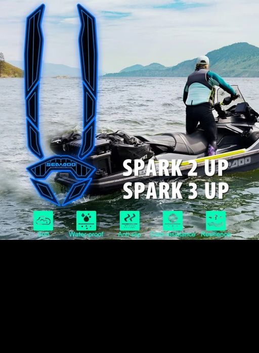 Maty skuter wodny Sea doo Spark 2up 3up TRIXX dywaniki okleina Warszawa ...
