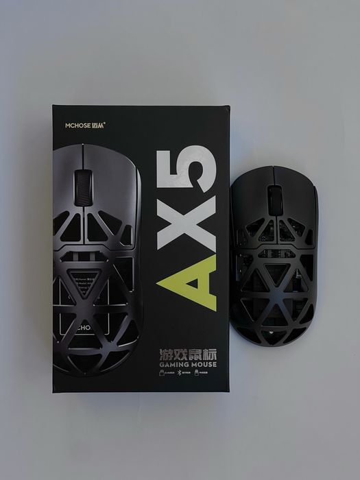 Беспроводная игровая мышь Mchose ax5 pro max 8k гц paw 3395: 3 499 грн ...