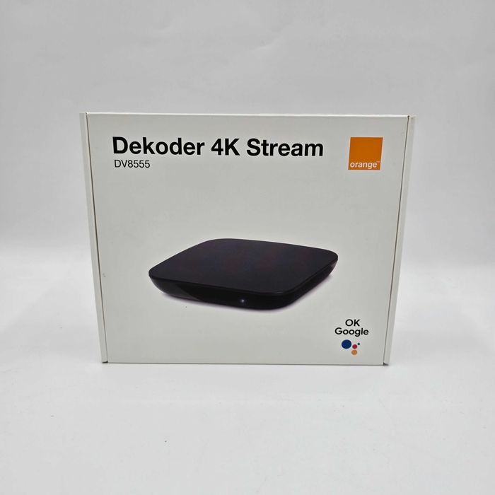 NOWY! Dekoder ORANGE 4K Stream ANDROID TV 10 YouTube Netflix Google ...