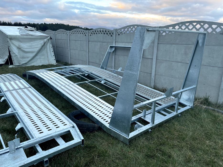 Najazd Zabudowa Autolaweta Aluminium Ocynk 5m Sprinter Crafter i inne ...