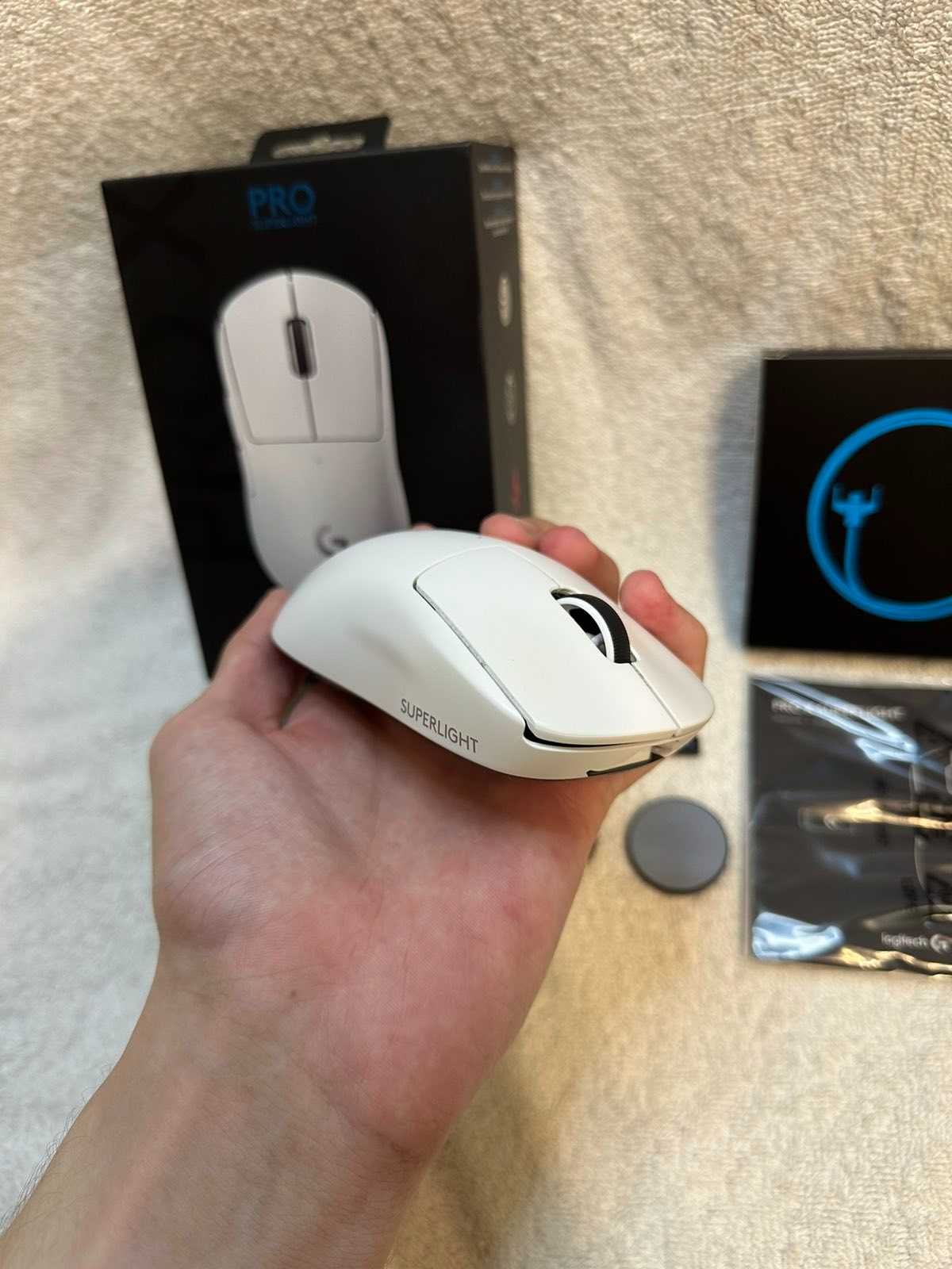 Игровая Мышь\мышка Logitech G Pro X Superlight White.: 3 100 грн ...