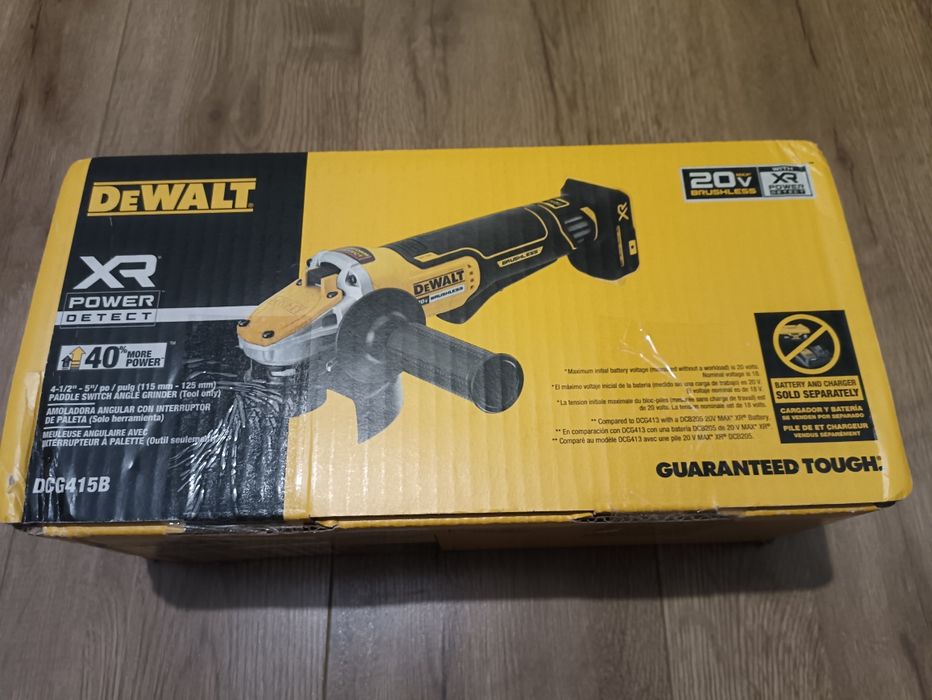 DeWalt DCG415 20V MAX Brushless Power detect Angle Grinder: 6 450 грн. - Електроінструмент ...