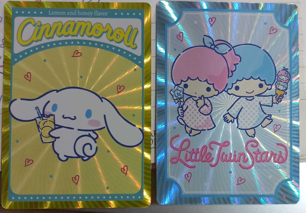 Cartas Hello Kitty and Friends - troca/venda - nums novos Venda Do ...