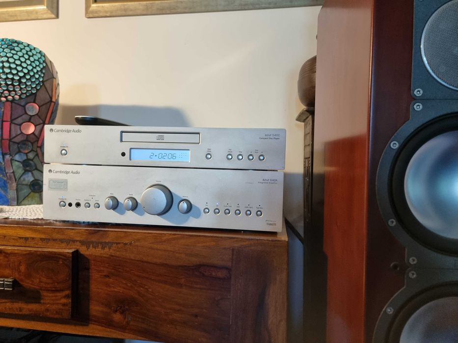 Mocny zestaw Cambridge Audio Azur 640A V2.0 + 540C V2.0 Warszawa Wawer ...