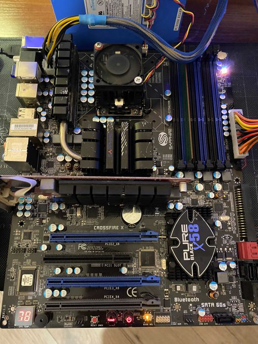 Комплект Sapphire PURE BLACK x58 lga. 1366 + intel i7-920: 1 600 грн ...