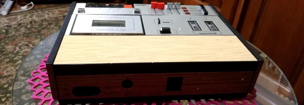 Magnetofon Jednokasetowy UNITRA M532 SD Stereo Zabytkowy z PRL 1979r ...