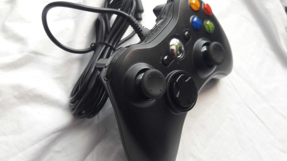 Xbox 360 геймпад проводной, для PC Windows xp/vista/7/8/10/11 Оригинал ...