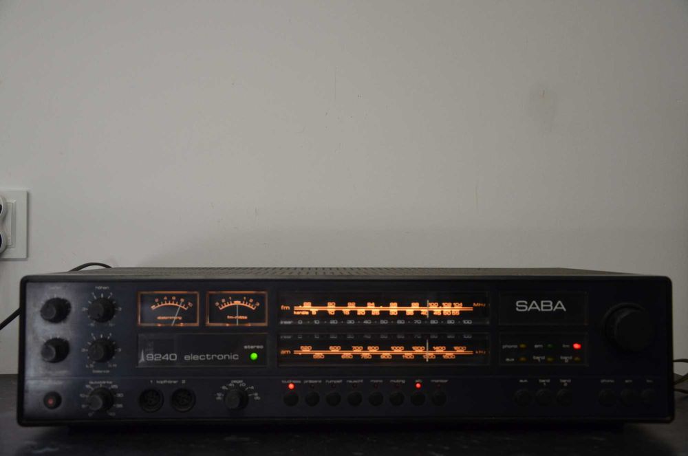 Amplituner Saba 9240 ELECTRONIC VINTAGE stan oryginalny! Chechło ...