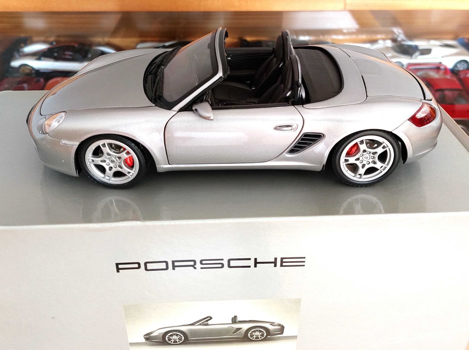 Porsche Boxster S (987) Spider 2005 Kyosho High End 1:18 Muro • OLX ...