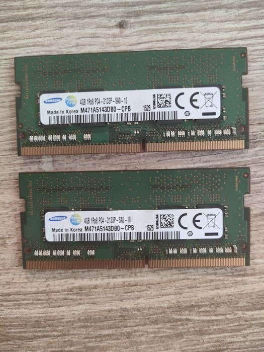 Samsung 2x4GB SO-DIMM DDR4 2133 MHz M471A5143DB0-CPB: 265 грн ...