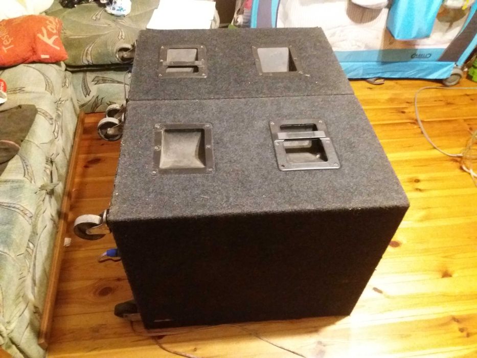 Subbasy subwoofer 1400w b&c speakers 15ps100 ( naw sbr 1000 ) kolumny ...