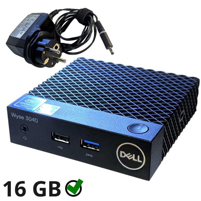 Dell Wyse 3040 Atom x5-Z8350 2GB RAM 16GB eMMC ThinClient z zasilaczem Gliwice Sośnica • OLX.pl