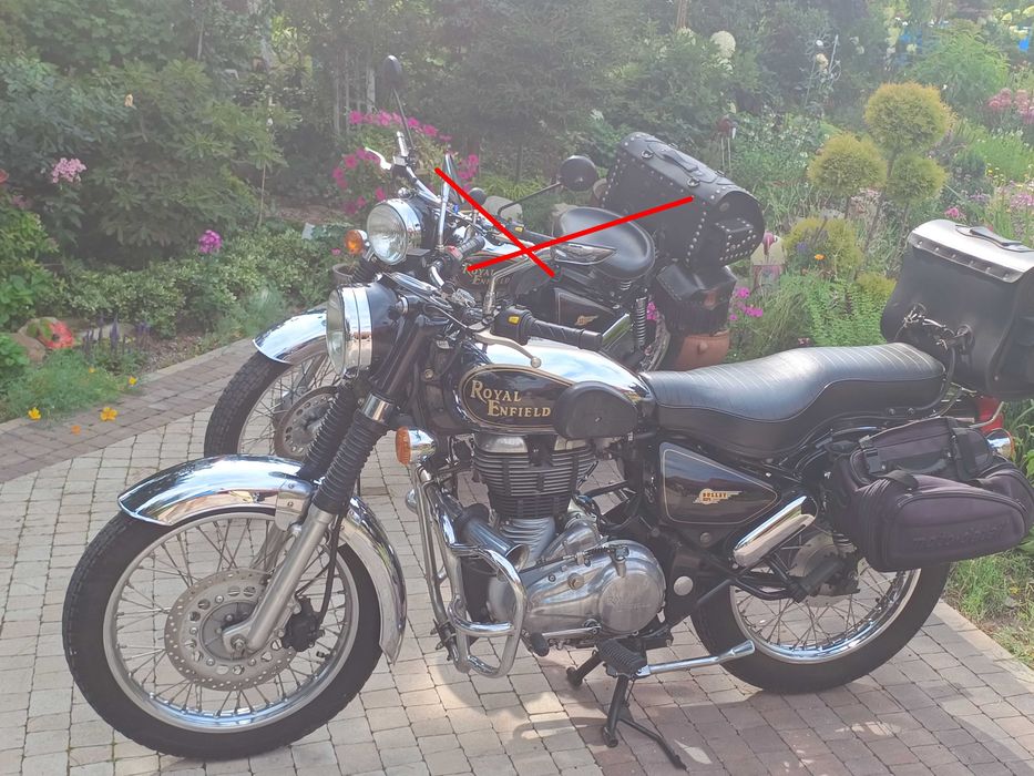 Royal Enfield Bullet Electra EFI E5 wersja de lux limitowana. Bargłówka ...