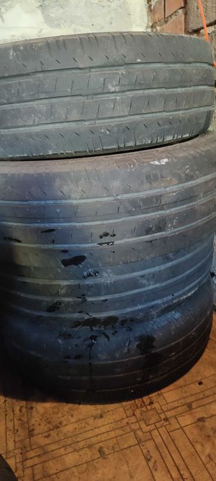 Opony letnie continental 215/60/17 dostawcze 17c ładne Lubliniec • OLX.pl