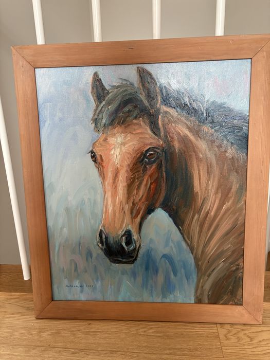 Obraz konia wojciech adam witkowski 2019 Warszawa Wawer • OLX.pl