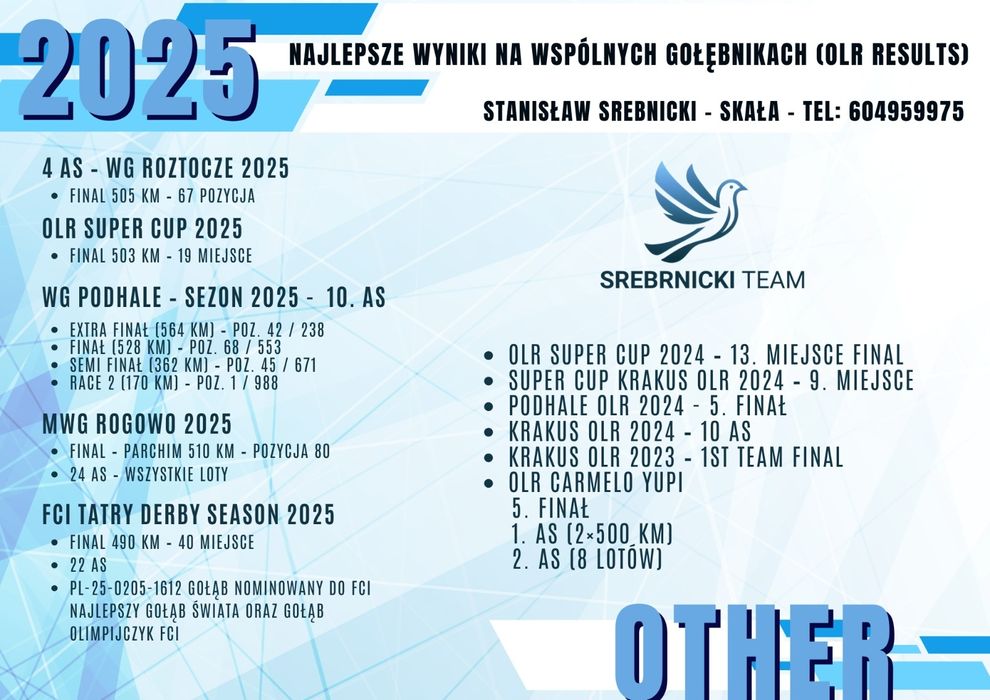 Samiec 2025 Srebnicki Team WG Grobla • OLX.pl