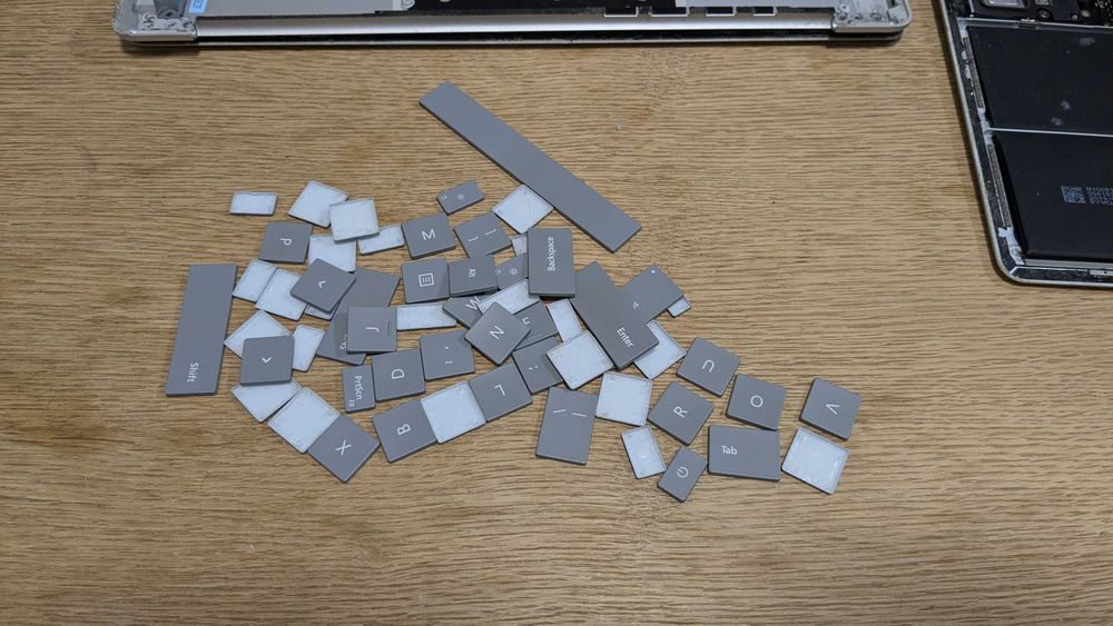 Клавіші KeyCaps механізм Метелик Microsoft Surface Laptop 1-2 та 3-5: ...