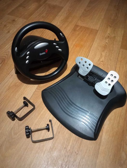 Игровой руль с педалями Genius Speed Wheel 3: 750 грн. - Аксесуари ...