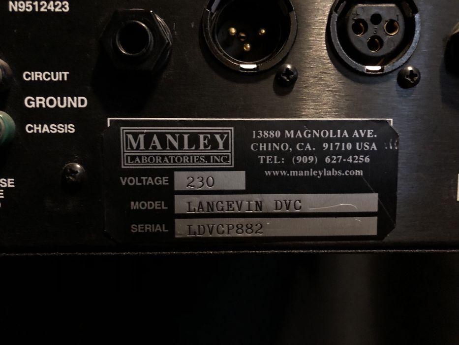 Предусилитель Manley Langevin Dual Vocal Combo: 48 000 грн. - Студийное ...