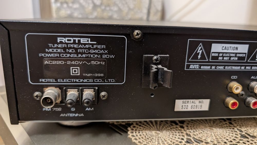 Rotel rtc-940ax preamplituner Katowice Giszowiec • OLX.pl