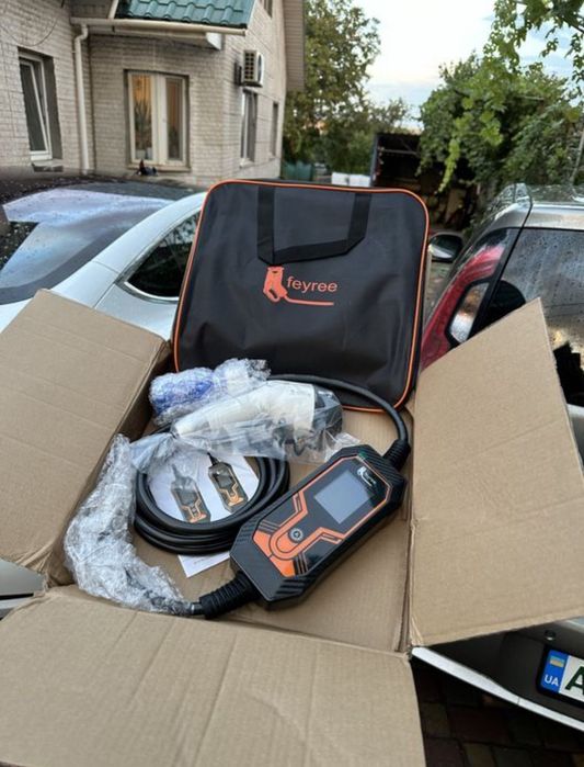 ХІТ ПРОДАЖ! Зарядка для електромобіля до 32 Ампера Type 2; Typel; GBT ...