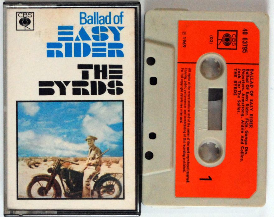 The Byrds - Ballad Of Easy Rider (UK) MC I Wydanie 1969r. BDB Łowicz ...