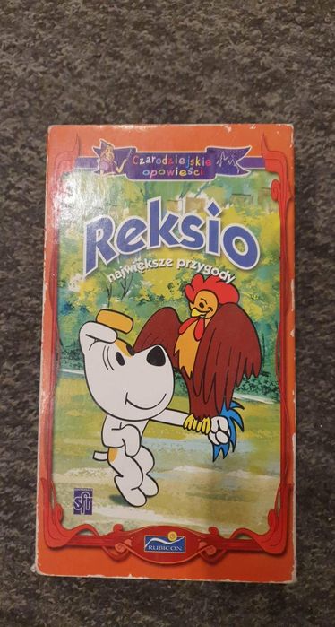 Czarodziejskie opowieści Reksio największe przygody VHS PRL vintage ...