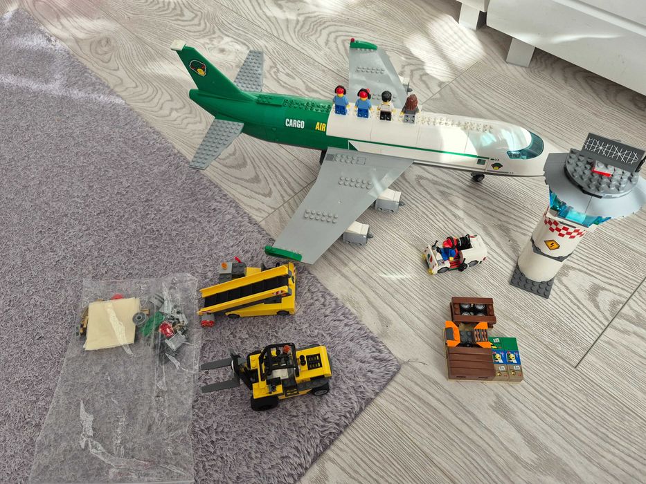 Lego city 60022 samolot towarowy Łódź Polesie • OLX.pl
