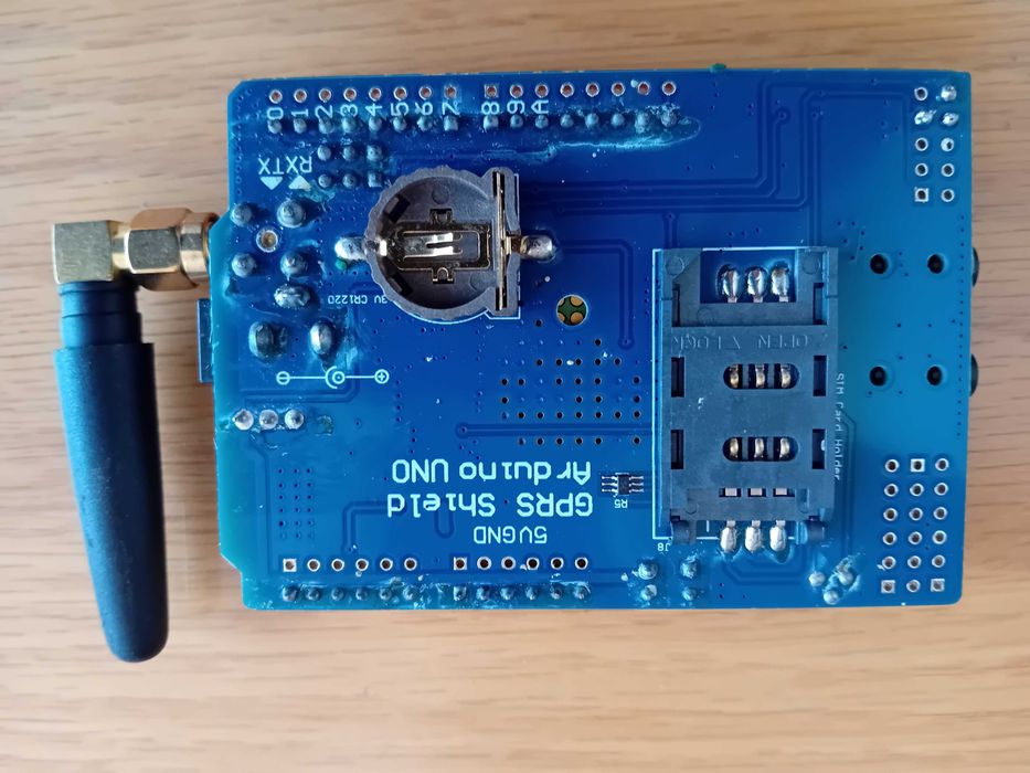 Modem Industrial para Arduino GSM / GPRS com slot bateria Cidade Da ...