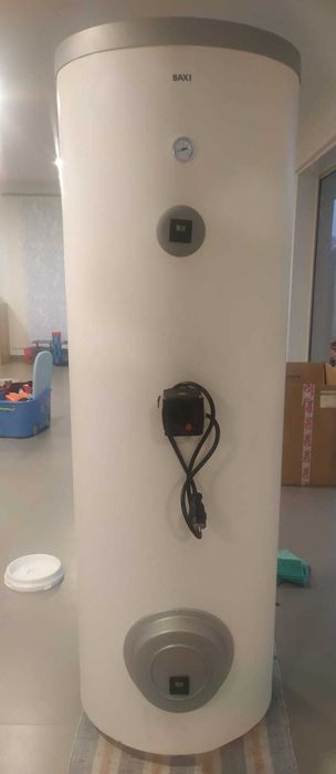 Termoacumulador/Depósito Solar Esmaltado 300L BAXI AQS 2 serpentinas ...