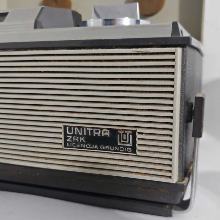 Magnetofon szpulowy UNITRA ZK 140 T ZRK licencja Grundig ZK 140T PRL ...
