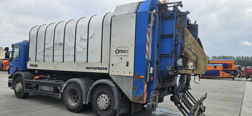 Scania śmieciarka 6x2 Faun Rotopress 20 m3 Warszawa Bielany • OLX.pl