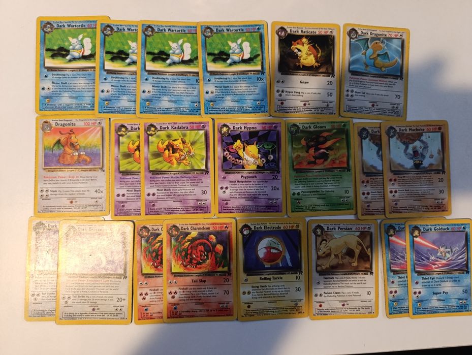 Karty pokemon wersji Dark Świnoujście • OLX.pl