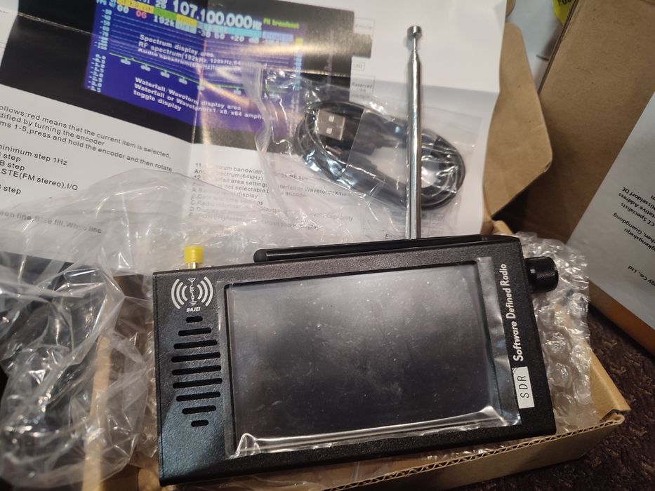 Odbiornik radiowy HamGeek DSP-01 SDR Demodulacja DSP CW/AM/SSB/FM/WFM Łódź Górna • OLX.pl