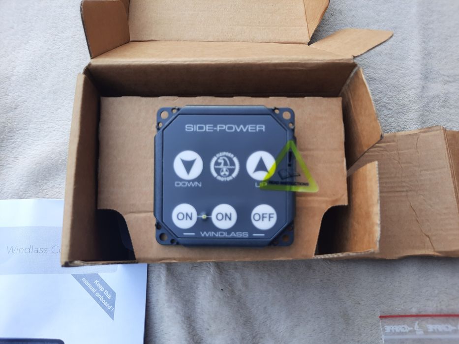 Side Power Panel Windy kotwicznej dotykowy jacht motorówka łódz Giżycko ...