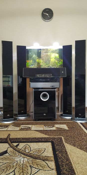 Kino domowe 5.1 JBL CST55 amplituner Harman Kardon AVR 255 subwoofer Biała Podlaska • OLX.pl