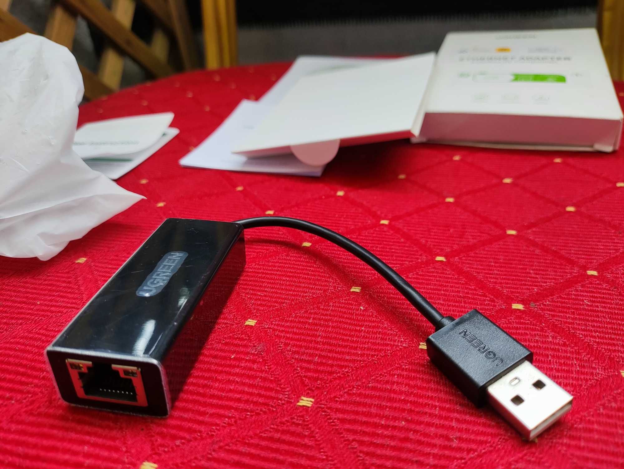 Karta Sieciowa UGREEN Adapter USB Lan RJ45 Ethernet zewnętrzna ... Karta Sieciowa UGREEN Adapter USB Lan RJ45 Ethernet zewnętrzna ...