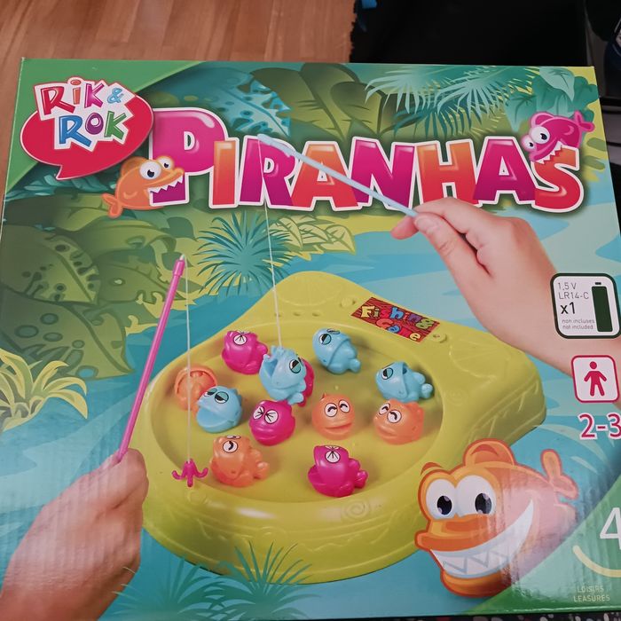 Jogo Pesca Às Piranhas Rik & Rok , Auchan, 4+ Grijó E Sermonde • OLX ...