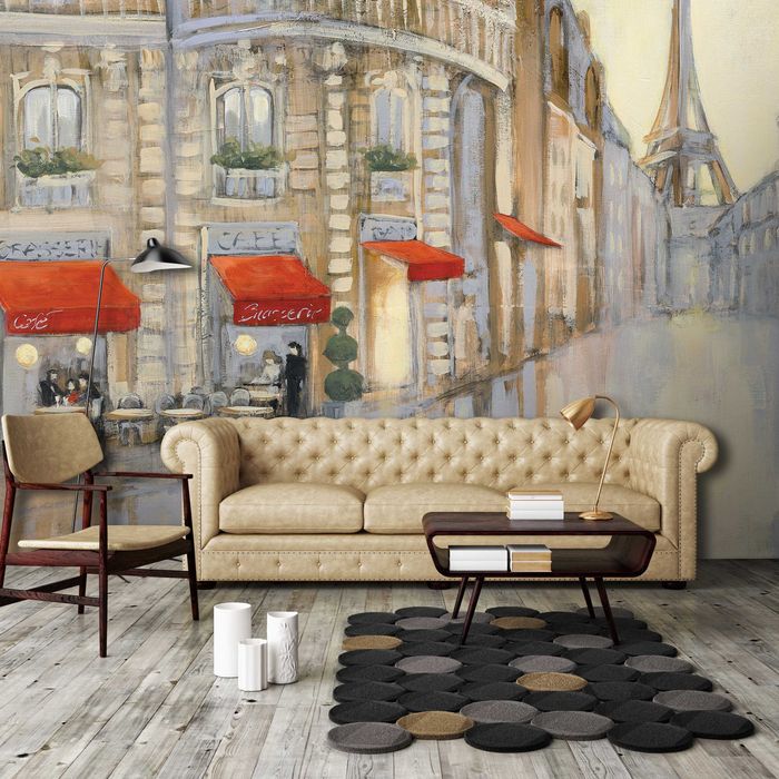 Fototapeta Paryż Szkic Rysunek Abstrakcja 3D Na Twój Rozmiar + KLEJ ...