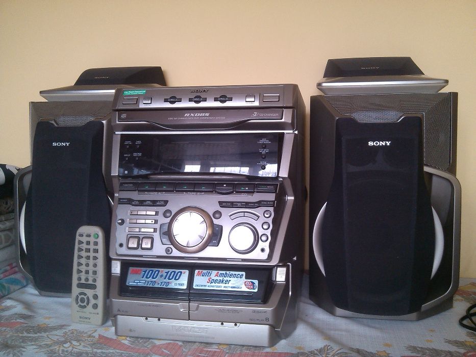 Wieża SONY RXD8S, radio RDS, 3xCD Ełk • OLX.pl