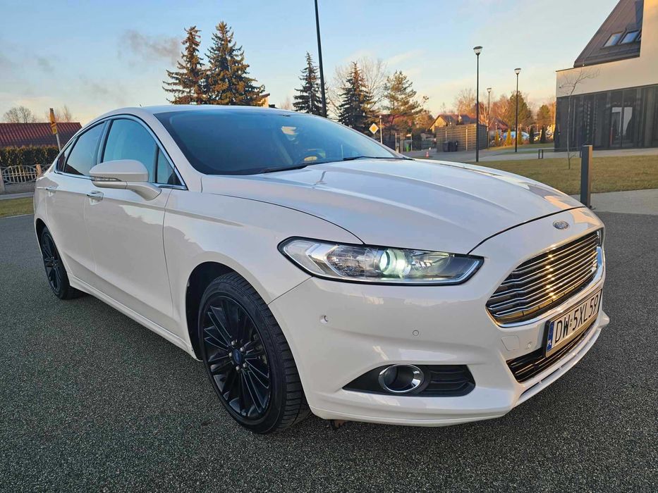 FORD FUSION 2.0 ECOBOOST 241KM 4x4 - 2015R- Biała Perła ! Wrocław Psie ...