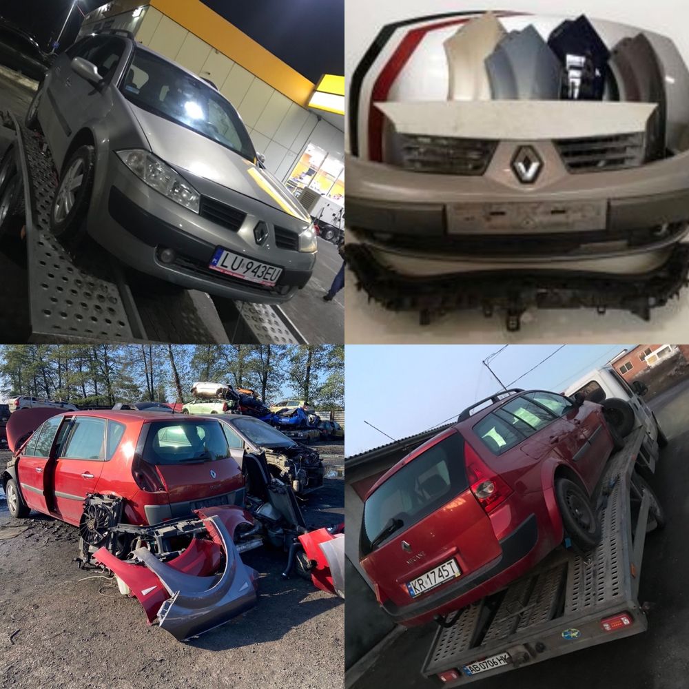 Бампер для Renault Megane 2 Меган 2 Сценік 2: 4 500 грн. - Бампери ...
